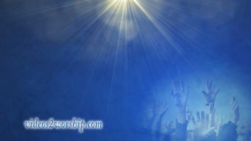 Hands Raised In Praise And Worship Background | Videos2Worship