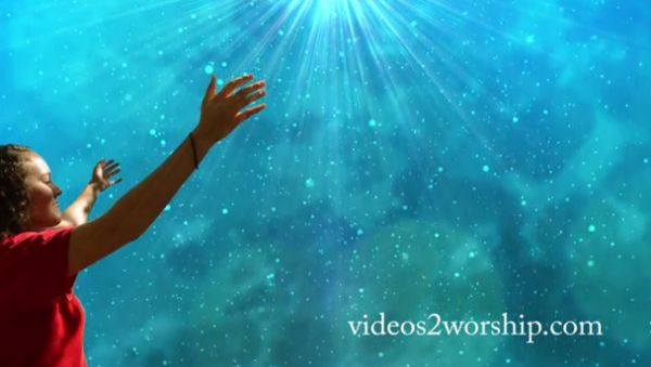 hands lifted in praise | Videos2Worship