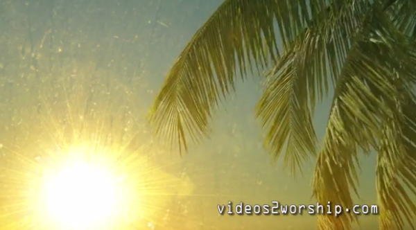 palm sunday motion background | Videos2Worship
