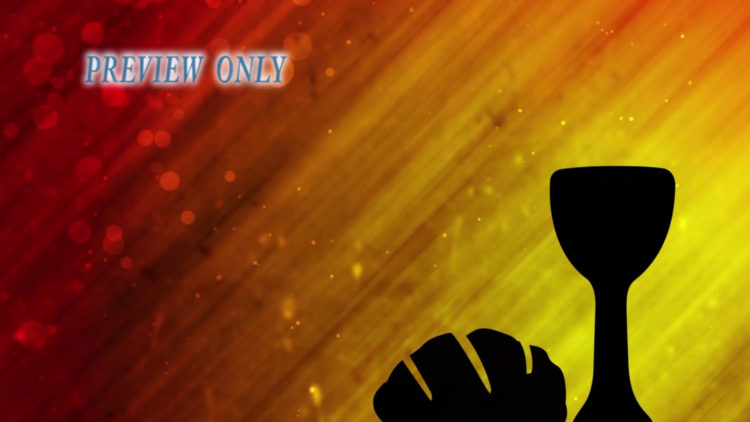 Communion Cup And Bread Worship Loop | Videos2Worship