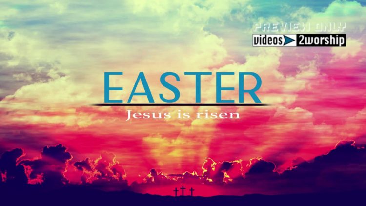 Jesus Is Alive Easter Title Worship Graphics | Videos2Worship