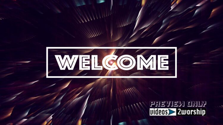 church welcome backgrounds | Videos2Worship