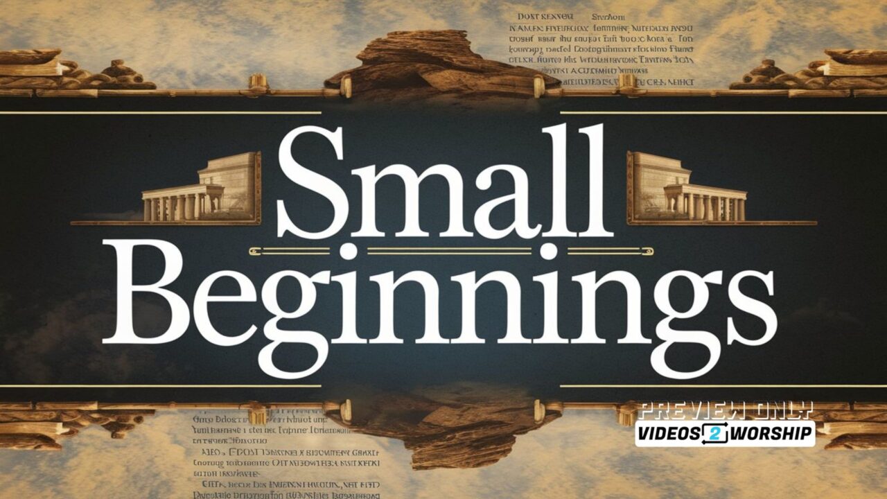 The Power of Small Beginnings: How Humble Starts Lead to Extraordinary ...